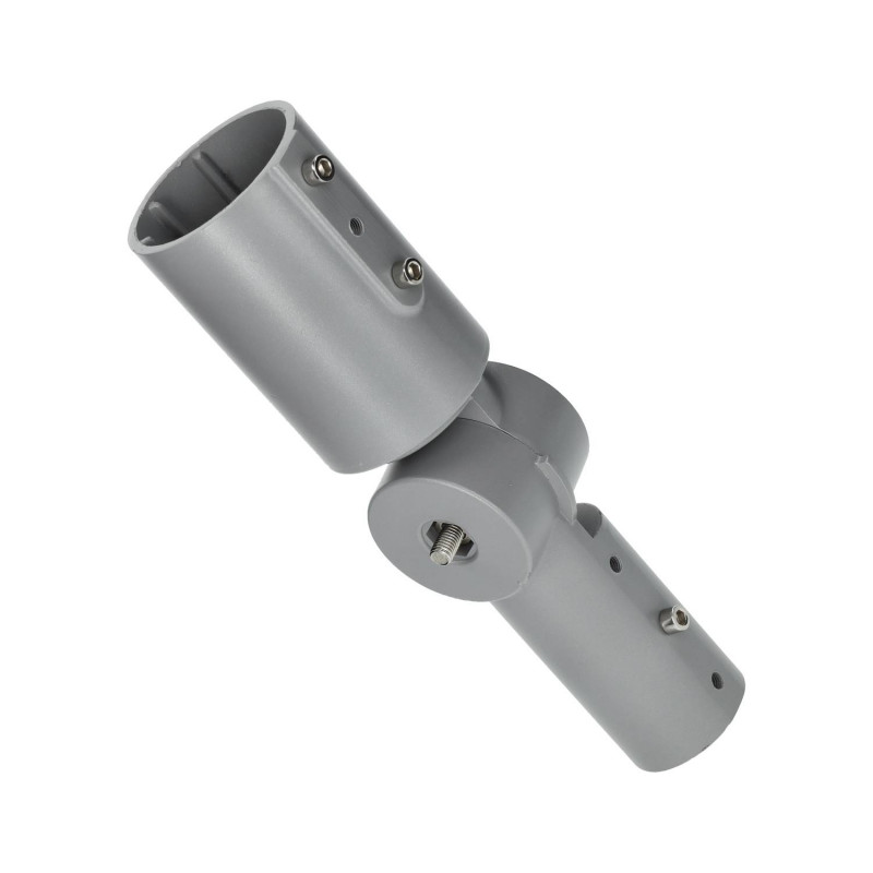 Articulated support for street lamps. Lamp post ball-joint