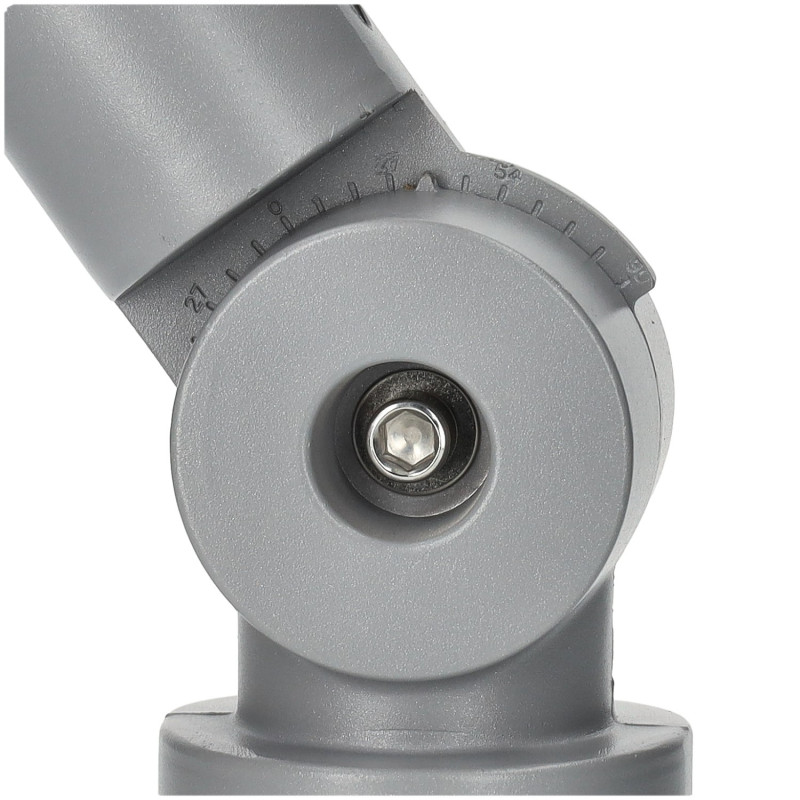 Articulated support for street lamps. Lamp post ball-joint