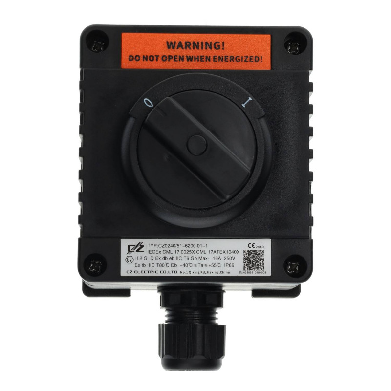 16A ATEX illumination switch IP66