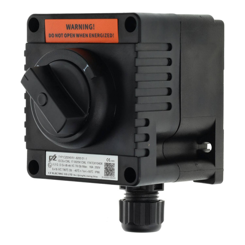 16A ATEX illumination switch IP66