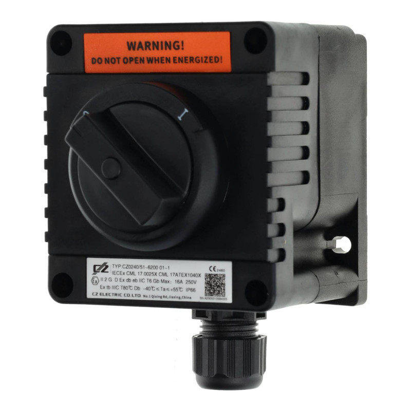 16A ATEX illumination switch IP66