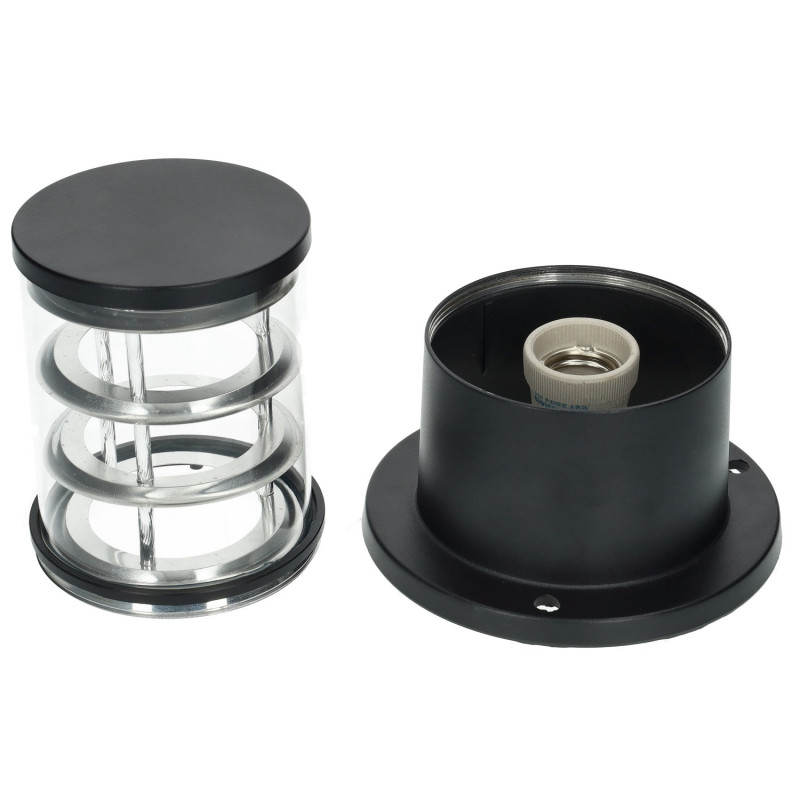 Round E27 beacon black colour