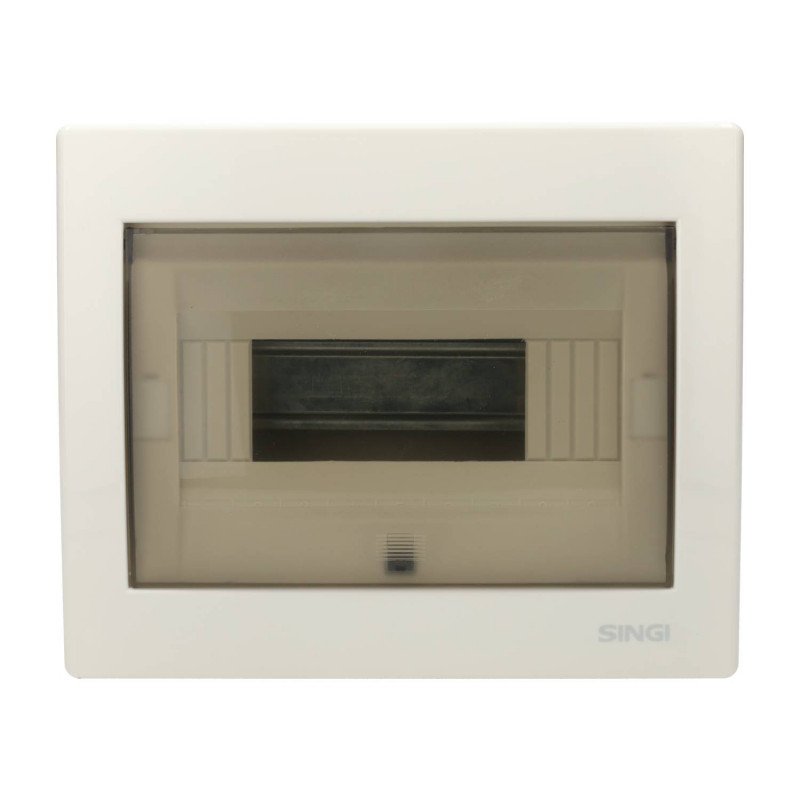 Flush mounted distribution box IP40