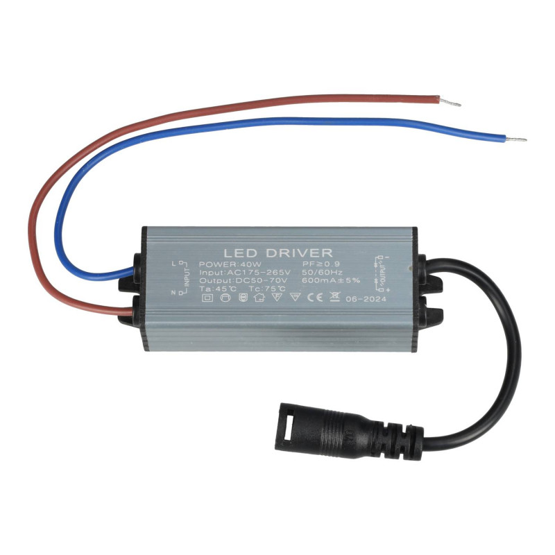 Driver para Panel LED de 36 a 40W 600mA