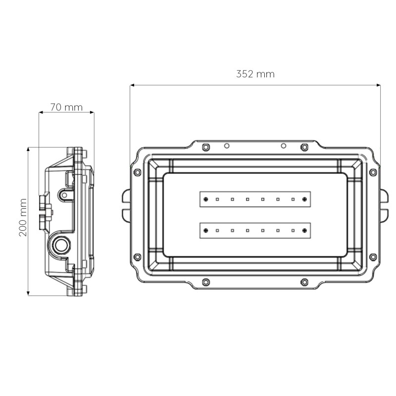 ATEX LED lamp 20W IP65