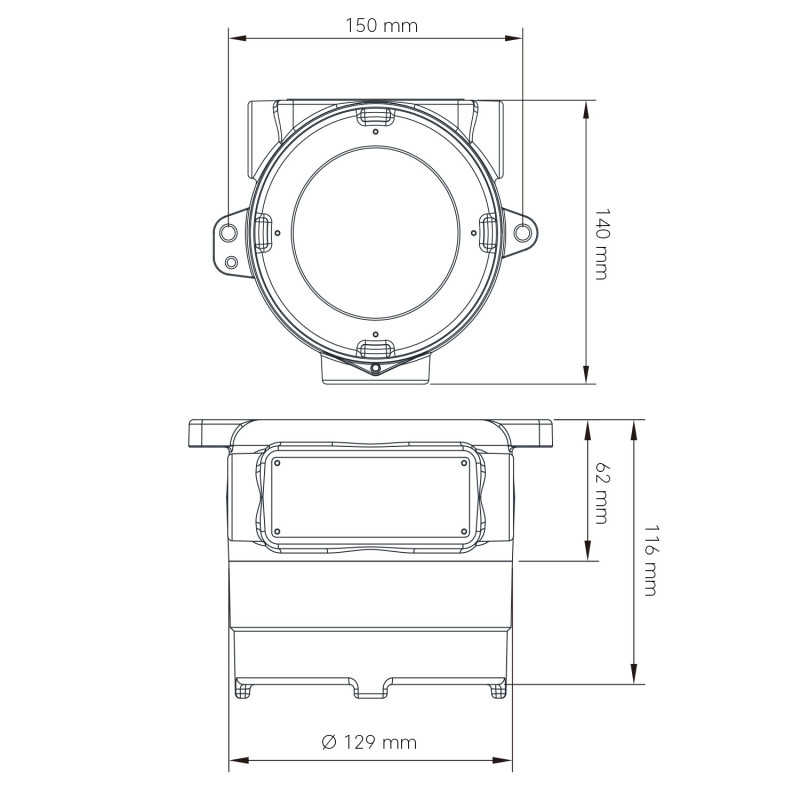 Industrial motion sensor ATEX IP66