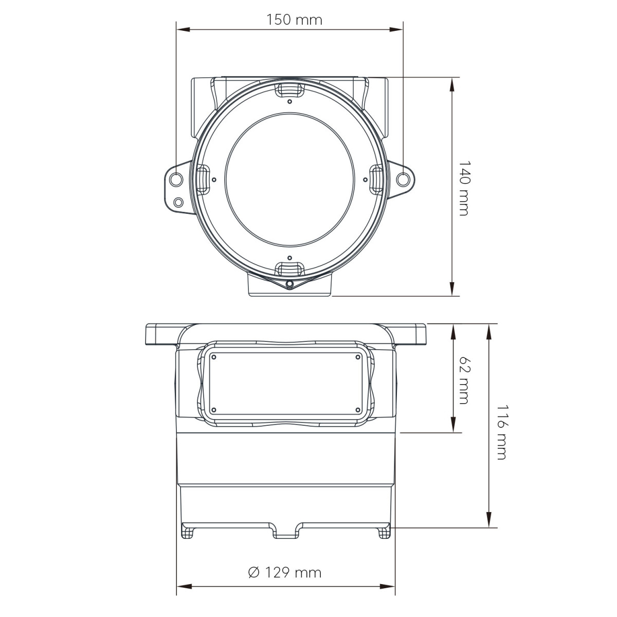 Industrial motion sensor ATEX IP66
