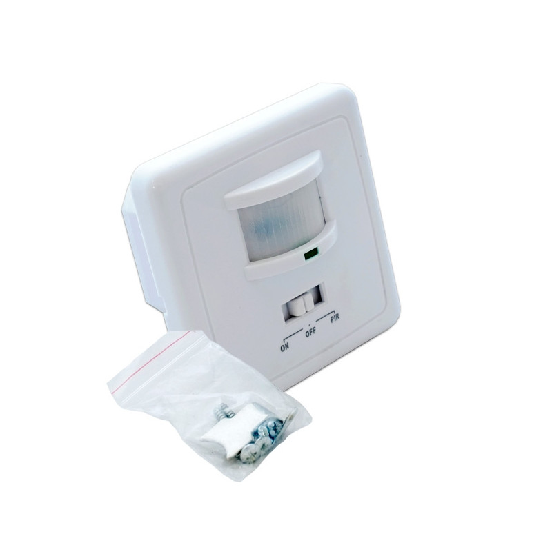 160º recessed motion sensor