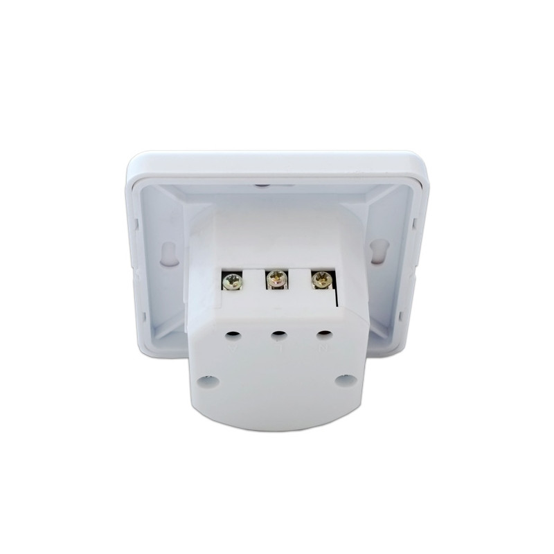 160º recessed motion sensor