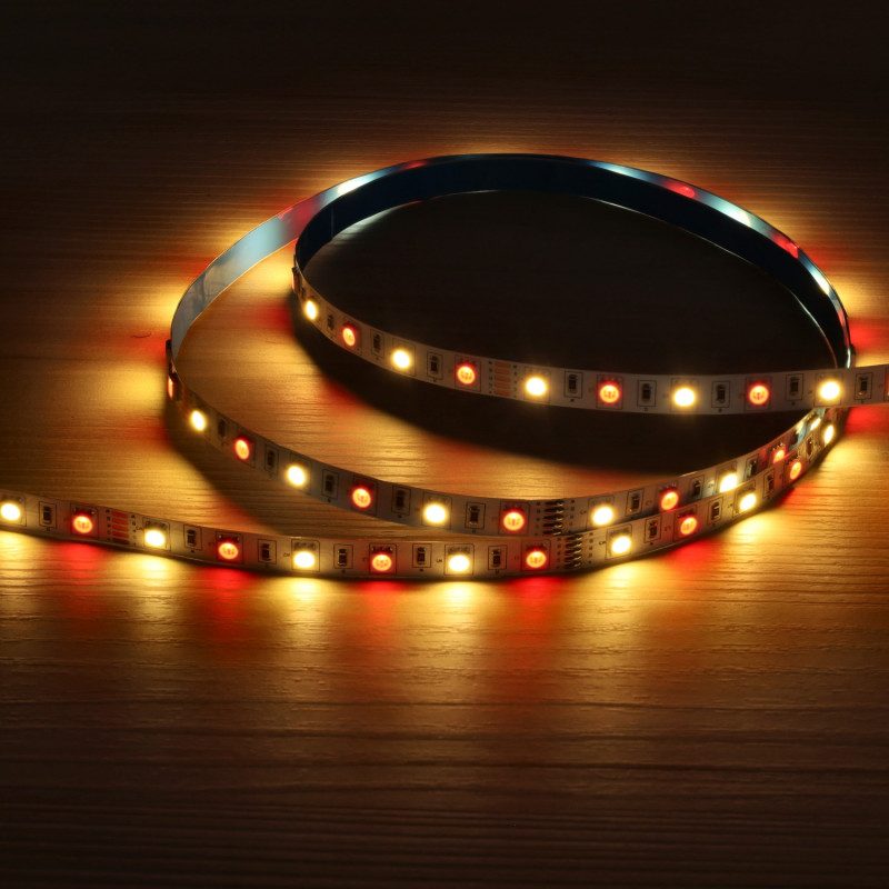 Bande LED RGBWW 12V 14,4W/m IP65