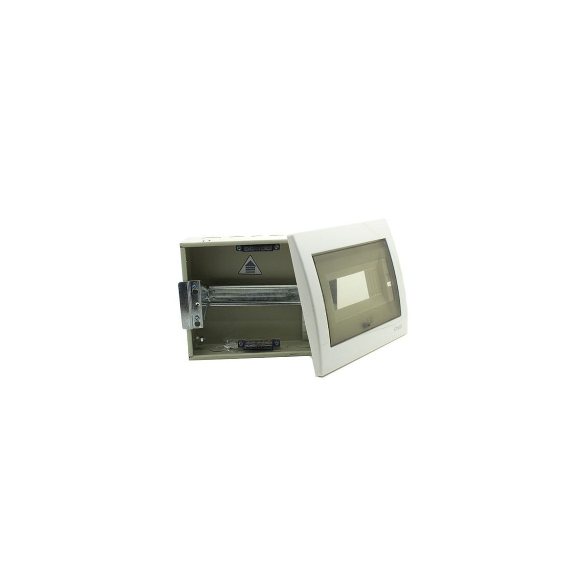 Flush mounted distribution box IP40