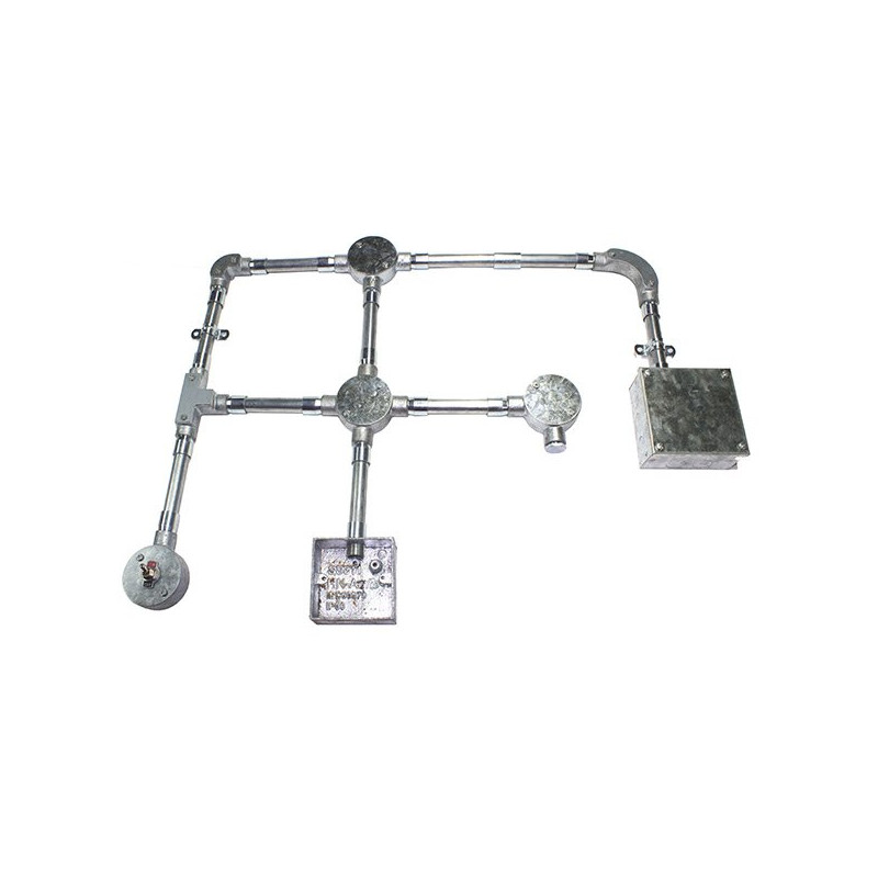 3-way metal conduit box