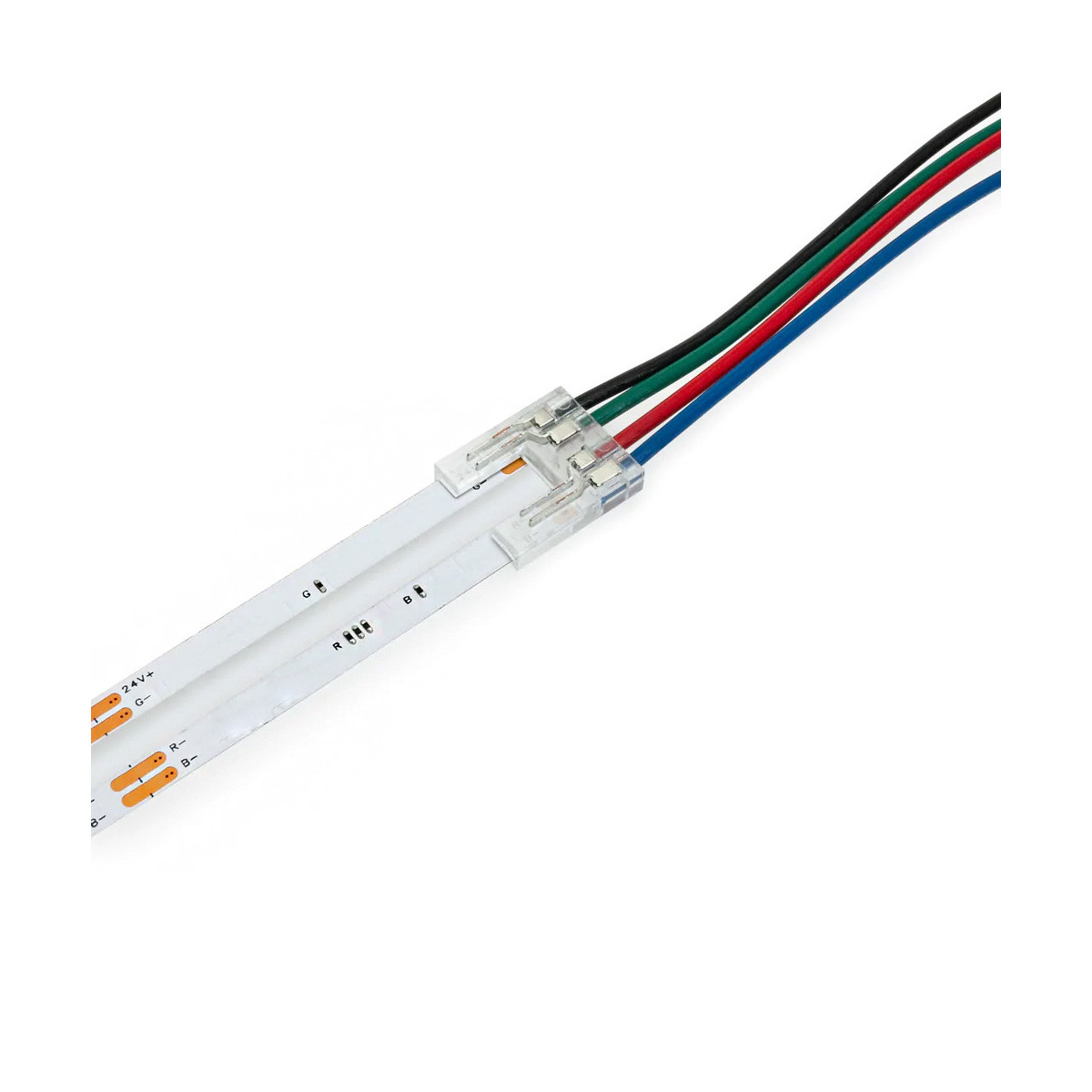 RGB COB LED strip connector cable