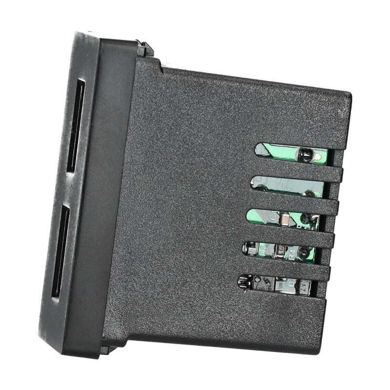 Base modular USB empotrable doble