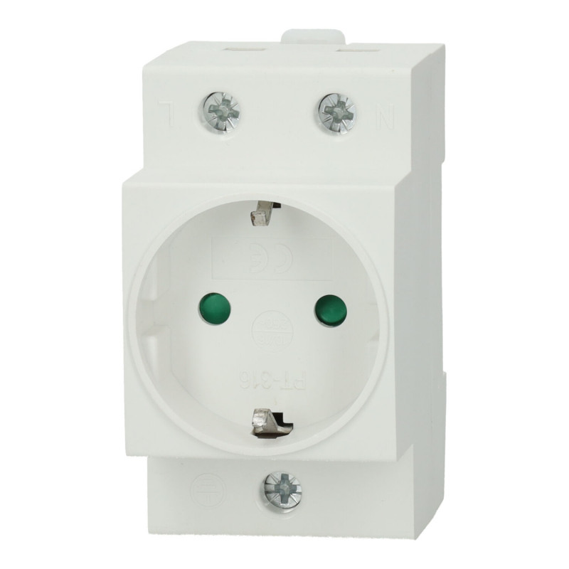 16A schuko socket for switchboard