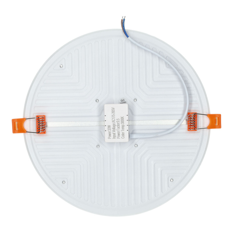 32W Adjustable rimless panel - round