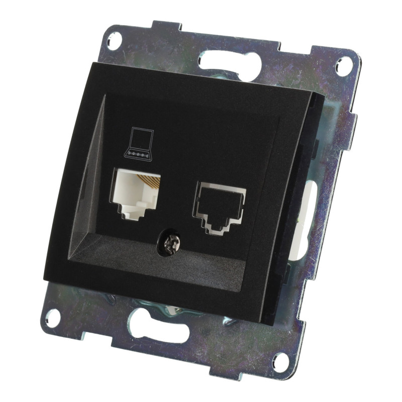 Data socket RJ45 PC series