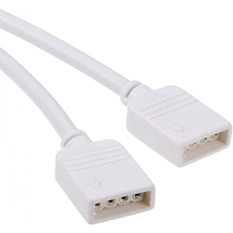 Connector 1 input 2 outputs LED strip RGB 12/24v