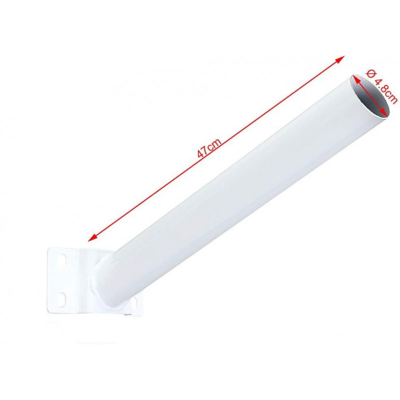 Wall bracket for streetlight Ø50mm