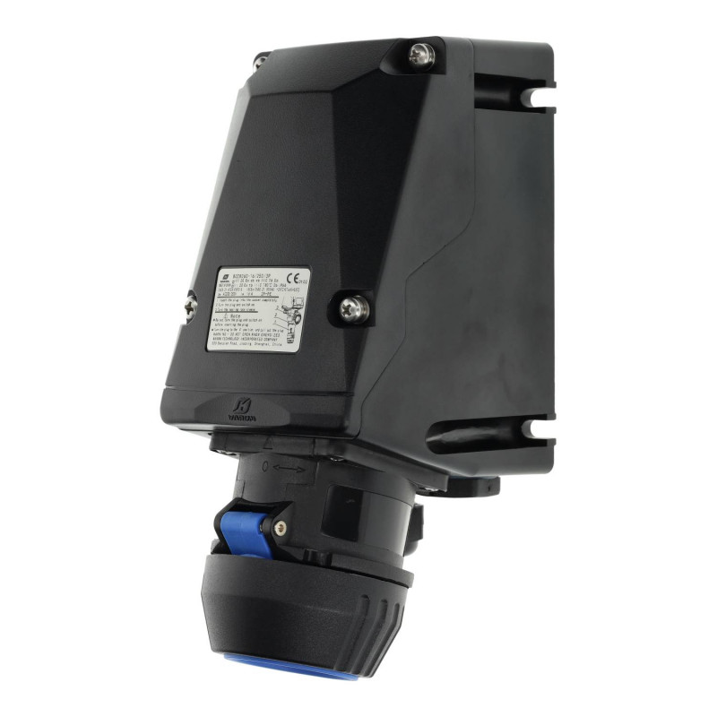 Base mural ATEX 2P+T 16A IP66