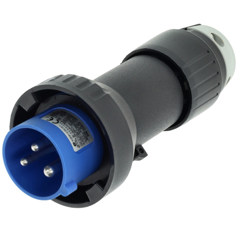 ATEX 2P+T 16A IP66 aerial plug